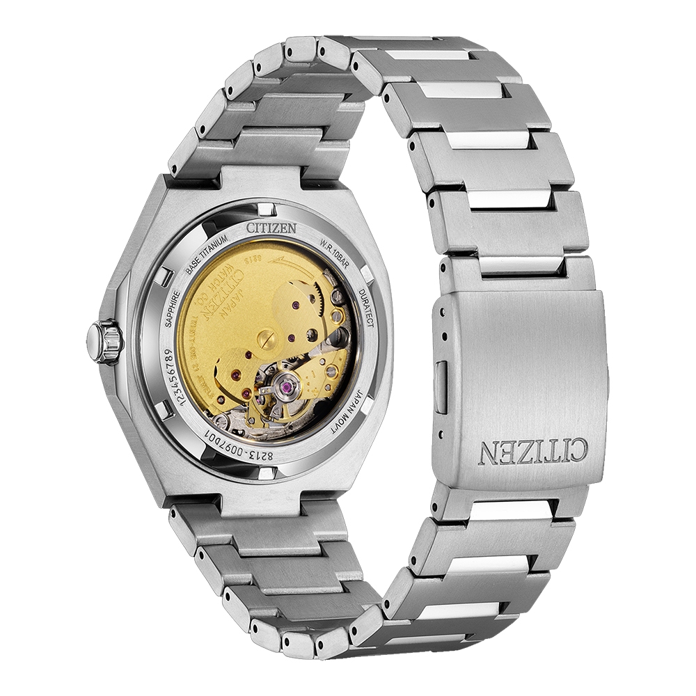 Citizen Zenshin CTZ NJ0180-80L Men’s Mechanical Watch with Blue ...